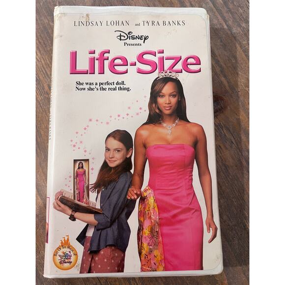 Disney | Media | Lifesize Vhs 200 Lindsay Lohan Tyra Banks Clamshell ...